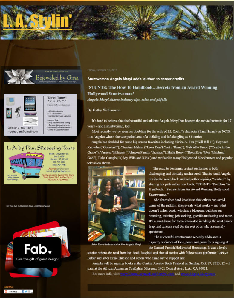 Press & Media - Angela Meryl