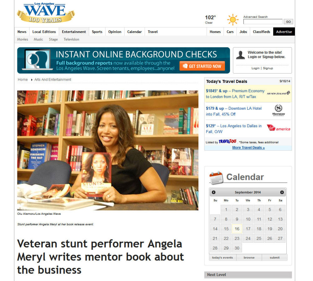 Press & Media - Angela Meryl